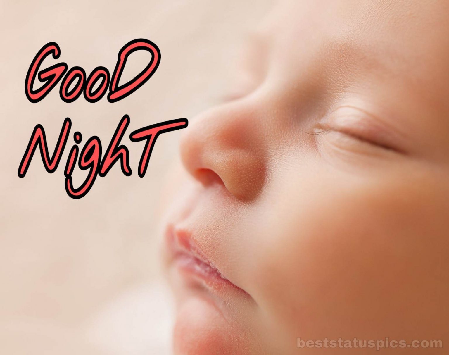 121+ Cute Sleeping Baby Good Night Images HD [2025] - Best Status Pics