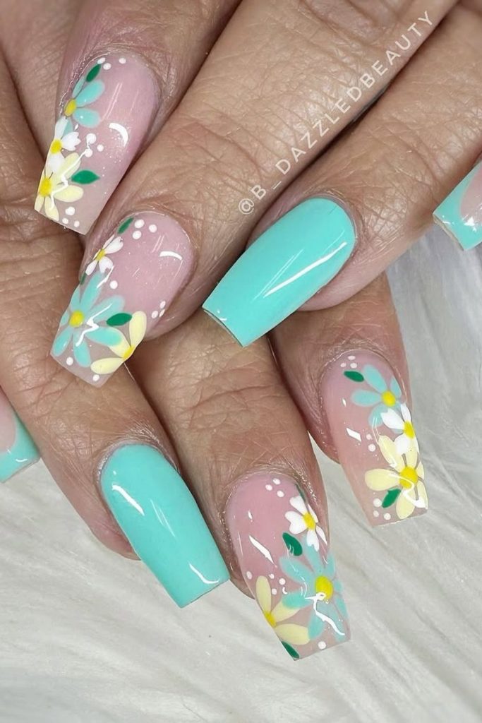 37+ Cute Spring Nail Ideas - Trendy Designs (#11 is so pretty) - Best ...