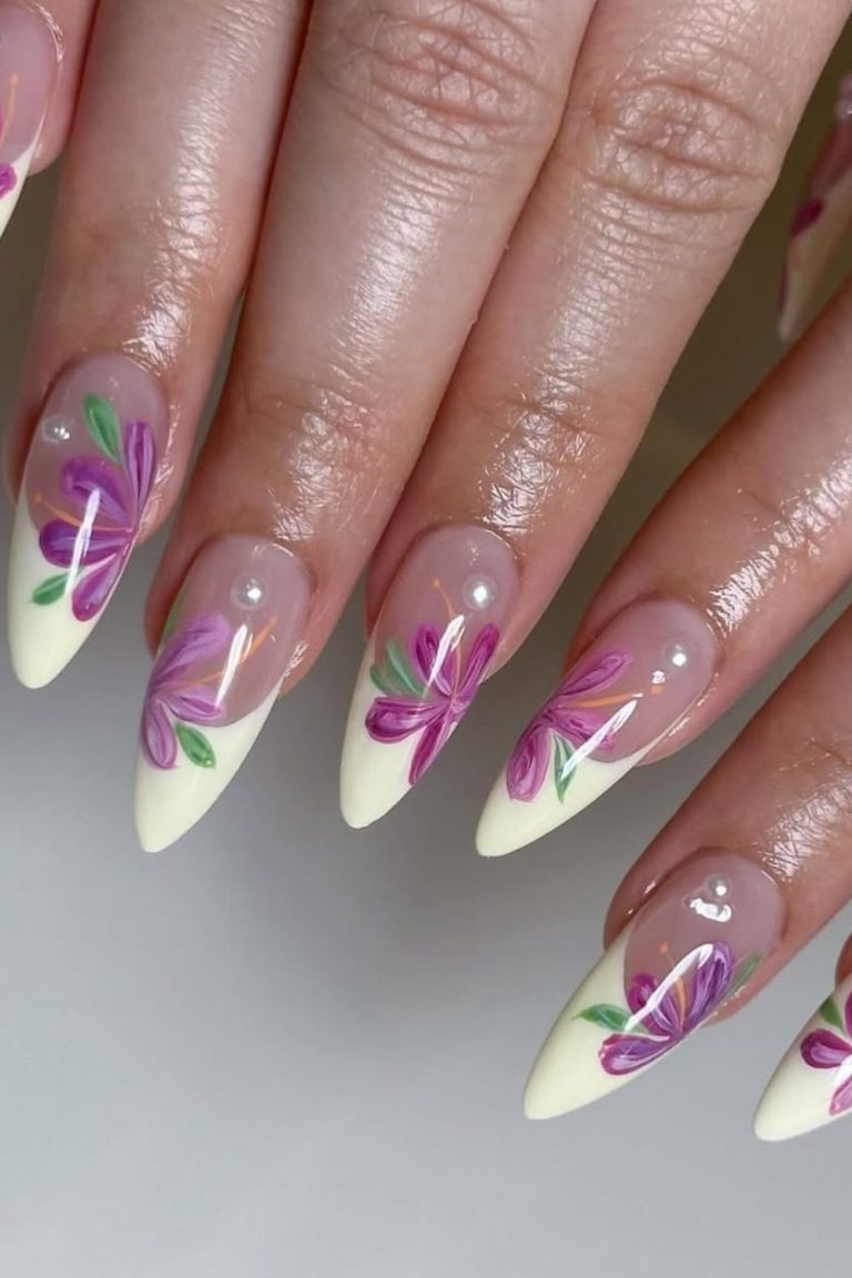 37+ Cute Spring Nail Ideas - Trendy Designs (#11 is so pretty) - Best ...