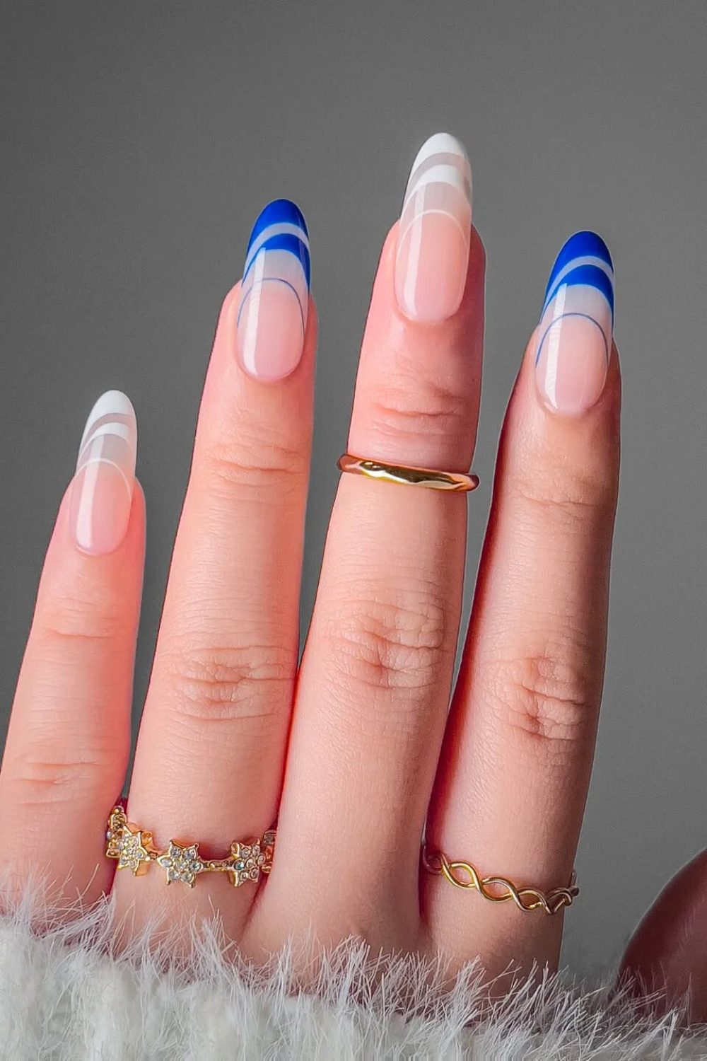 23+ Cute & Trendy Summer French Tip Nail Ideas - Best Status Pics