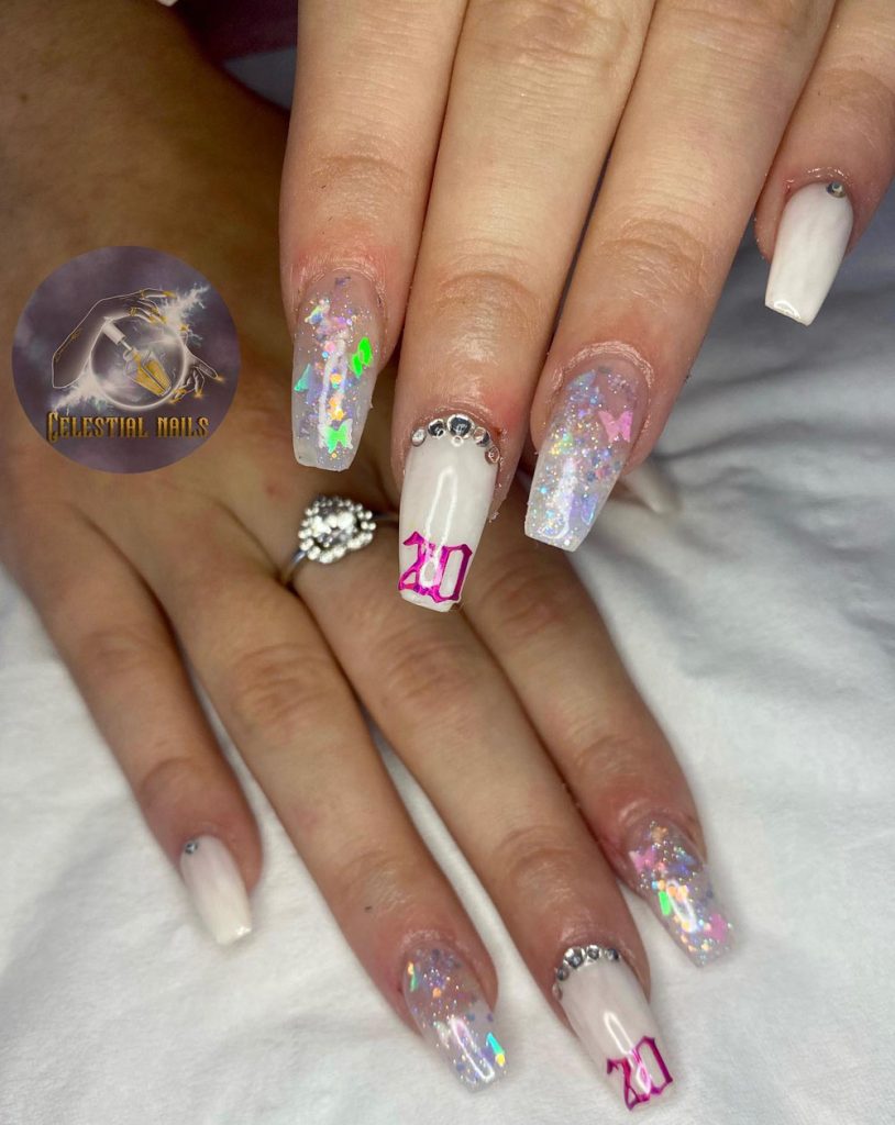 25+ Best & Cute 20th Birthday Nail Ideas - Best Status Pics – Fashion ...