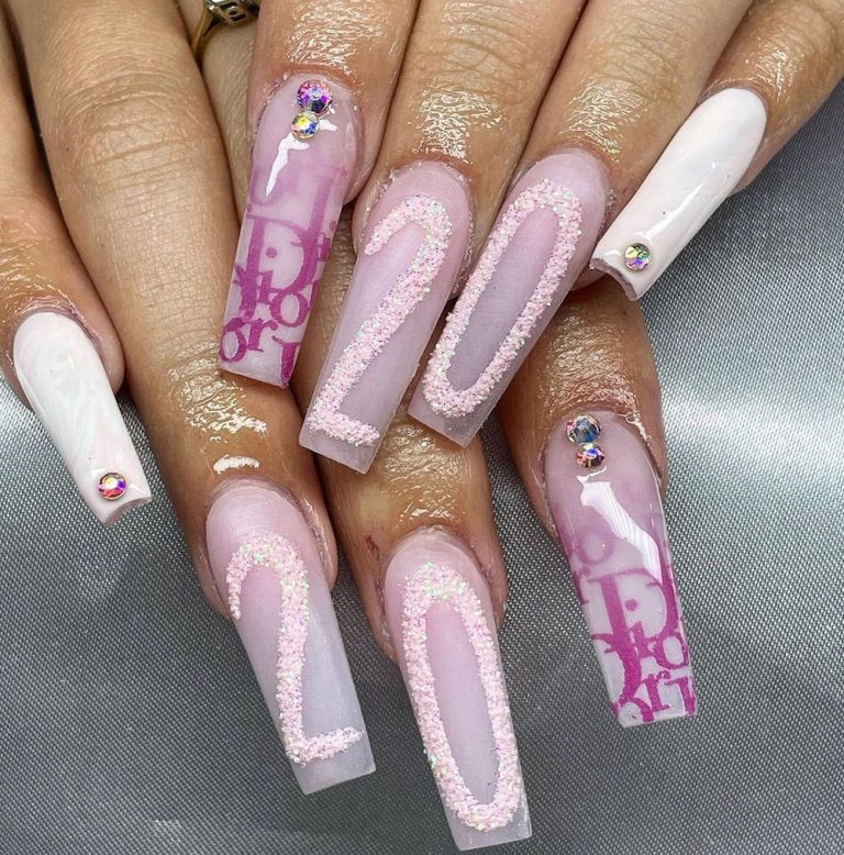 25+ Best & Cute 20th Birthday Nail Ideas - Best Status Pics – Fashion ...