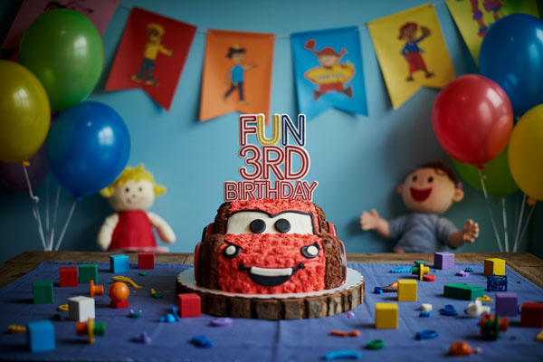 40+ Fun & Unique 3rd Birthday Ideas for Boys 2025 - Best Status Pics