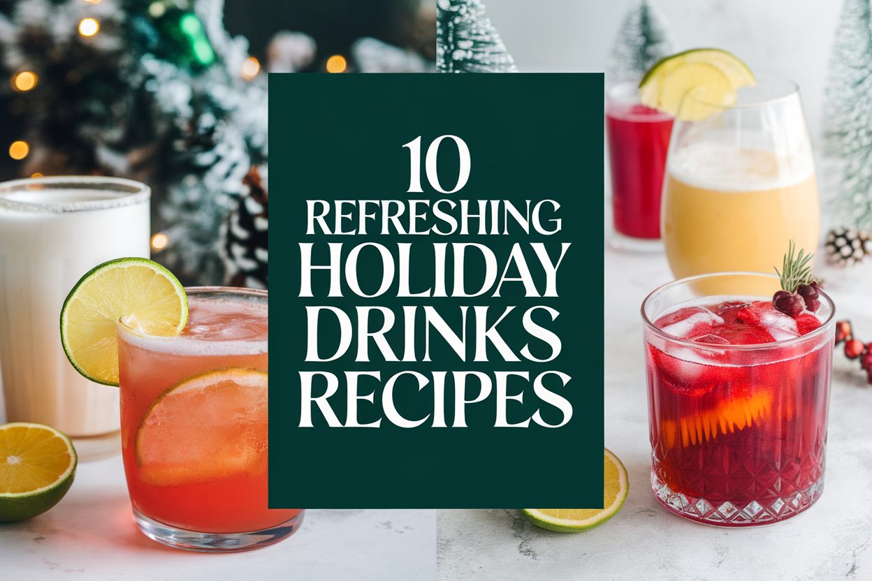 10 Refreshing Holiday Drink Recipes for Parties - Best Status Pics ...