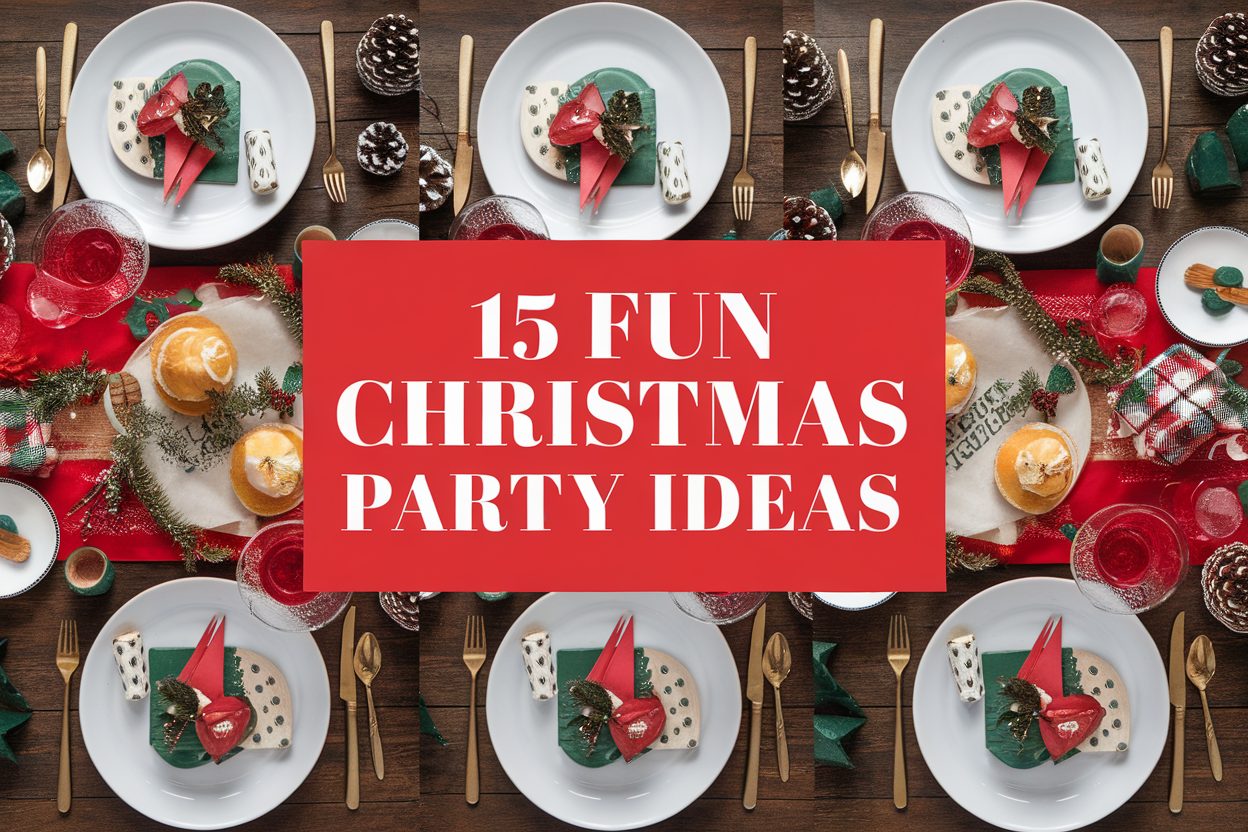 15 Fun Christmas Party Ideas for Family & Friends - Best Status Pics