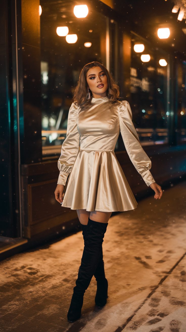 10 Trendy Winter Clubbing Outfits to Turn Heads - Best Status Pics