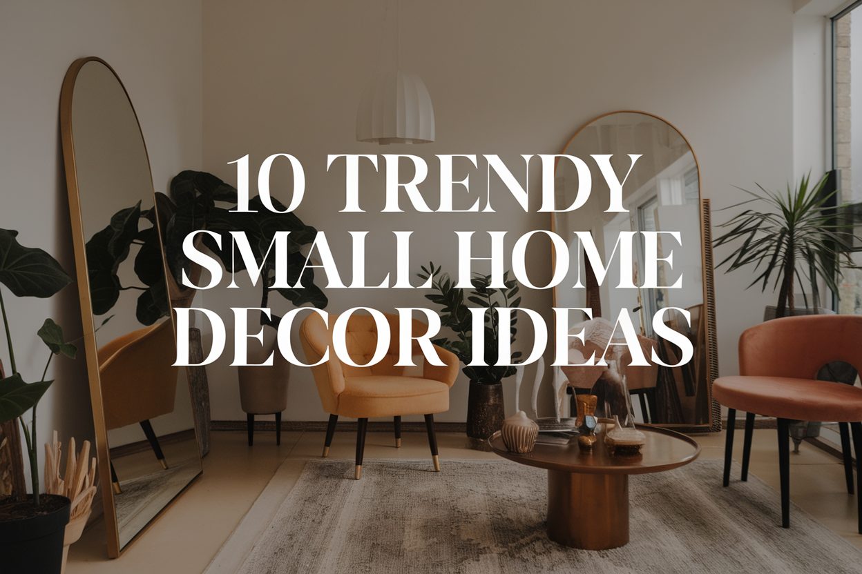 10 Trendy Small Home Decor Ideas That Look Expensive - Best Status Pics