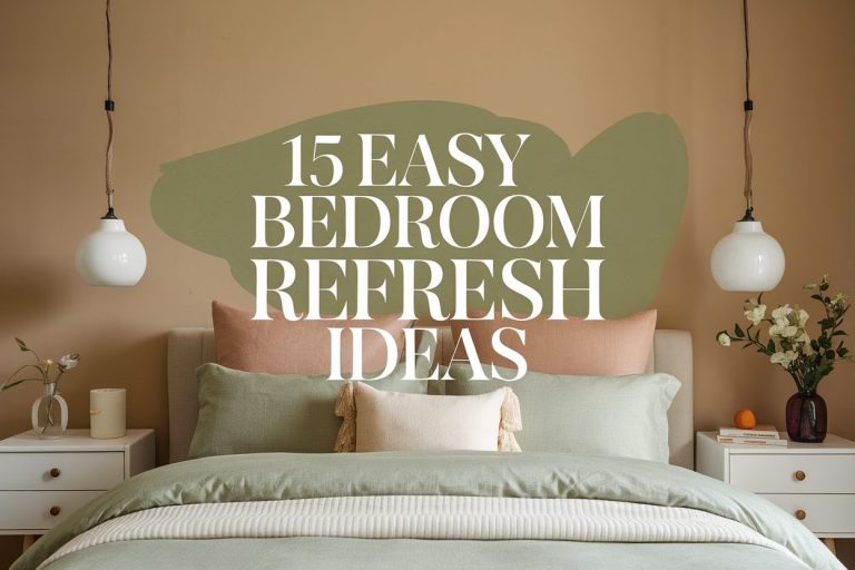 15 Easy Bedroom Refresh Ideas for a New Look - Best Status Pics