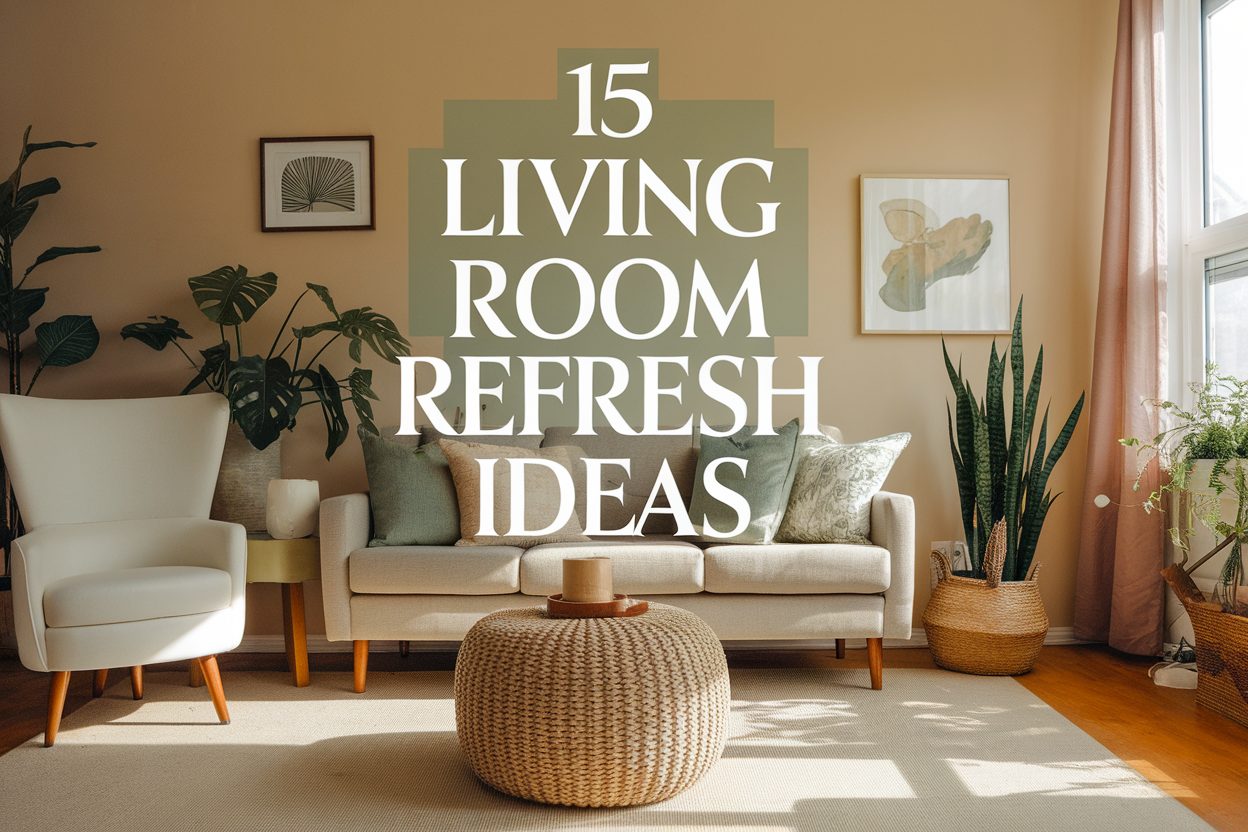 15 Living Room Refresh Ideas Without Buying New Furniture - Best Status ...