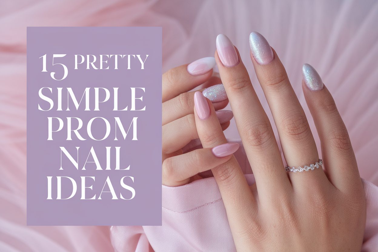 15 Pretty Simple Prom Nail Ideas - Best Status Pics – Fashion, Beauty ...