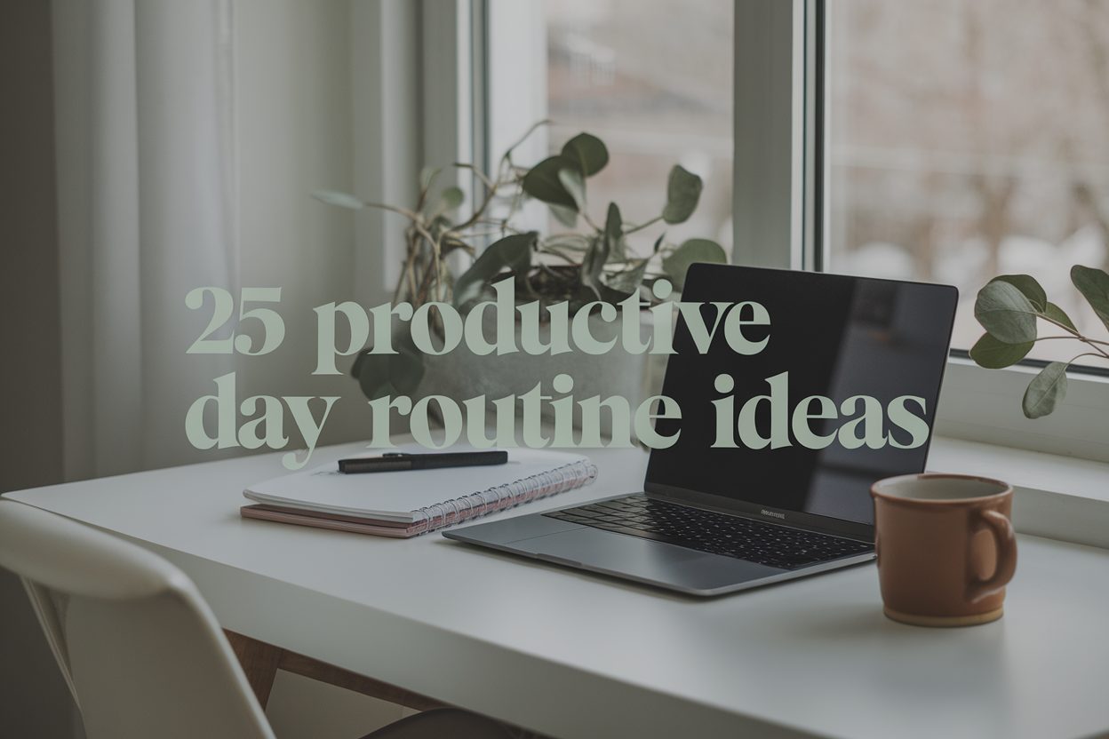 25 Smart Productive Day Routine Ideas Without Burnout - Best Status Pics