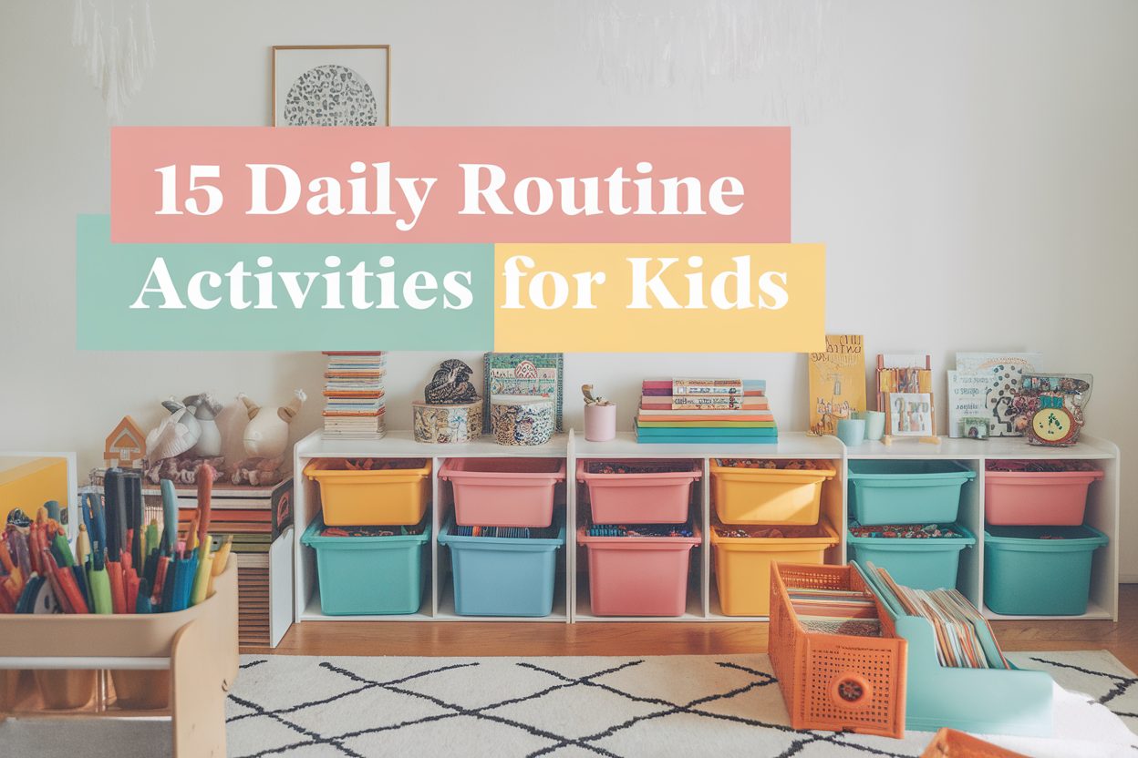 15 Daily Routine Activities for Kids That Really Work - Best Status Pics