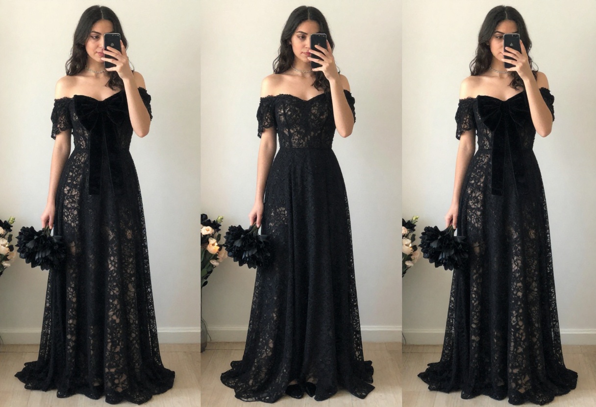 11 Black Wedding Dress Gothic Outfit Ideas for Cool Bows - Best Status ...